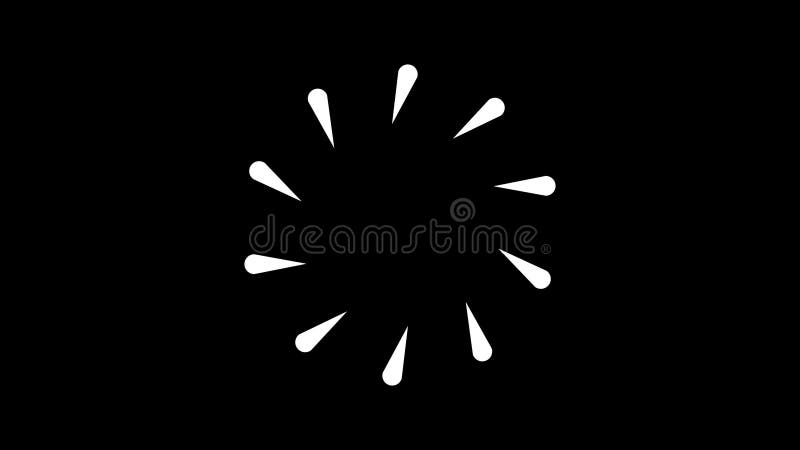 Circle Pop Up Bursting Line Animation. 2d Fx Circle Motion Graphics ...