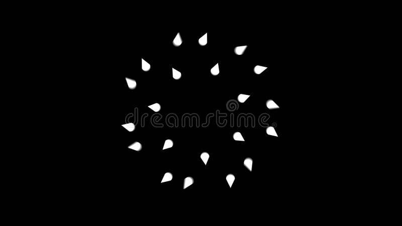 Circle Pop Up Bursting Line Animation. 2d Fx Circle Motion Graphics ...