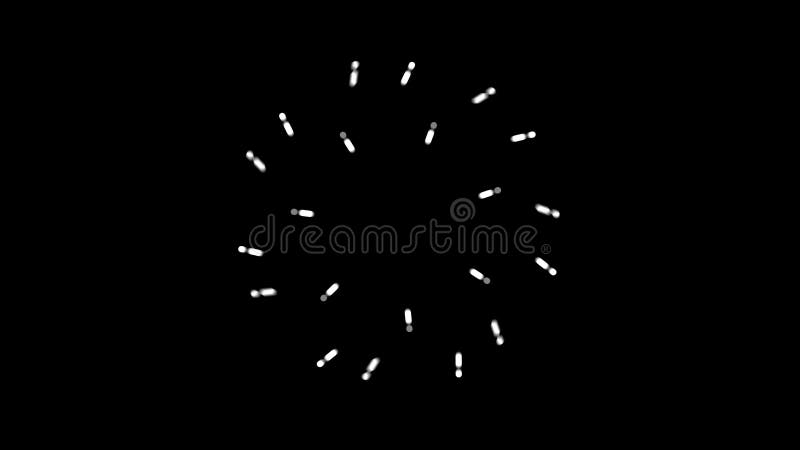 Circle Pop Up Bursting Line Animation. 2d Fx Circle Motion Graphics ...