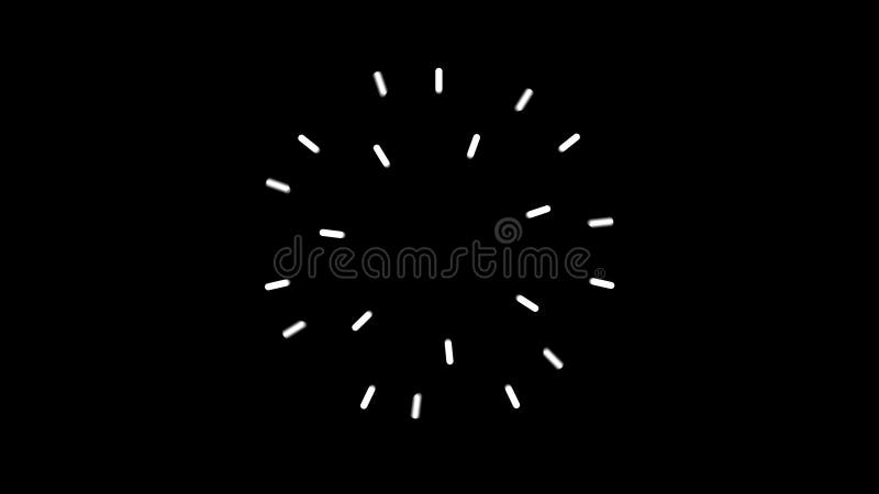 Circle Pop Up Bursting Line Animation. 2d Fx Circle Motion Graphics ...