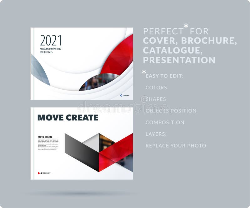 Smooth Design Presentation Template with Colourful Round Shapes ...