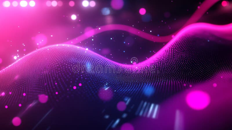 Smooth Digital Interference Pattern with Turbulent RGB Waves in a ...