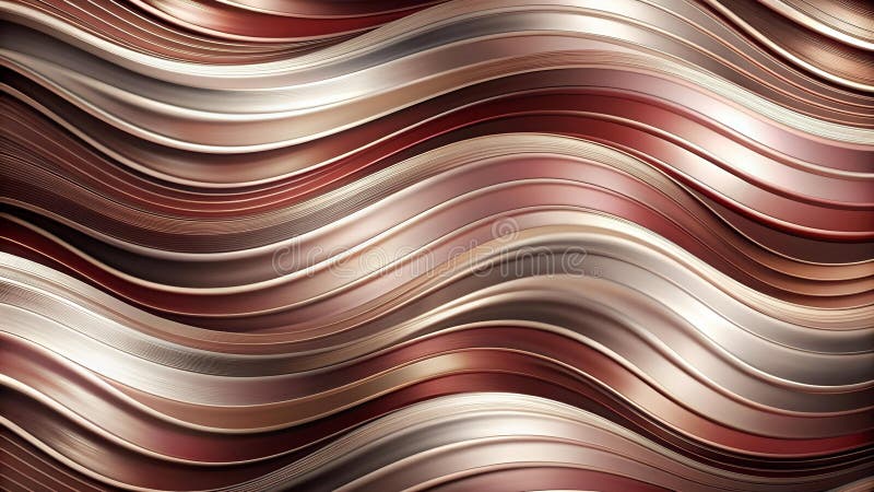 Smooth Dynamic Elegant Graphic. Modern Curvy Waves Background ...