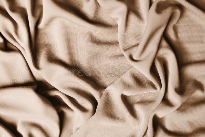 Smooth Elegant Beige Satin Texture As Abstract Background. Luxurious ...