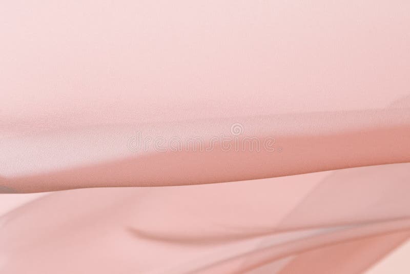 Smooth Elegant Colorful Transparent Cloth Separated on White Background ...