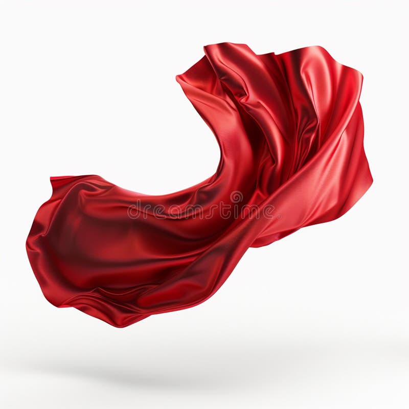 Flying Fabric or Fabrics, Fabrics Floating Up in the Air in Different ...