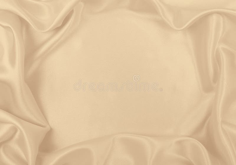 Smooth Elegant Golden Silk Or Satin Luxury Cloth Texture As Wedding
