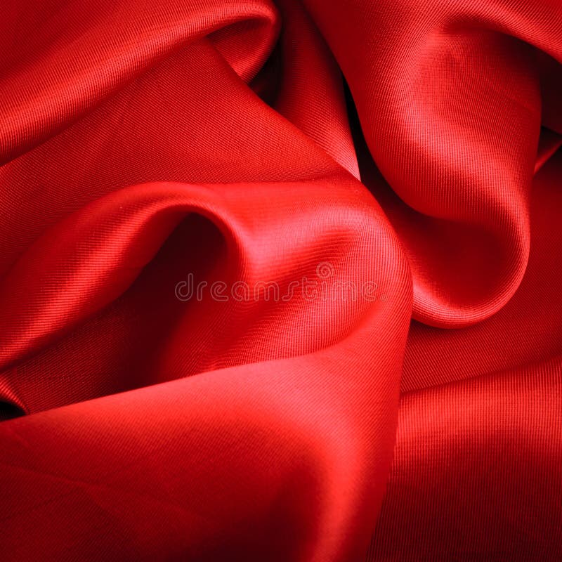 Smooth elegant red silk stock photo. Image of curve, fashion - 37684918