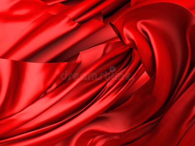 Smooth Elegant Red Silk Satin Luxury Cloth Texture Background Stock ...