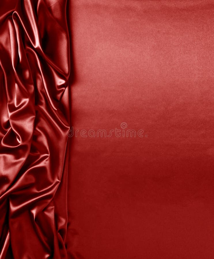 Smooth Elegant Red Silk Or Satin Texture Picture. Image: 148525549