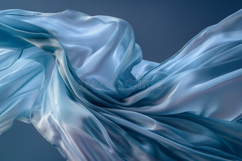 Smooth Elegant Silk . Soft and Flowing Silk Stock Image - Image of ...