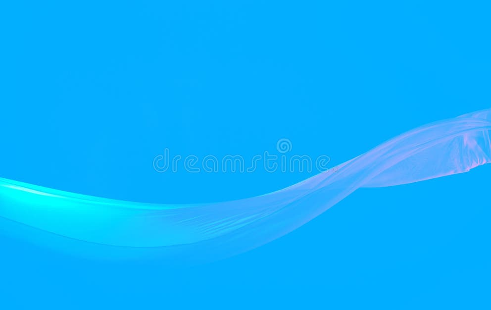 Smooth Elegant Transparent Blue Cloth Background Stock Illustration ...