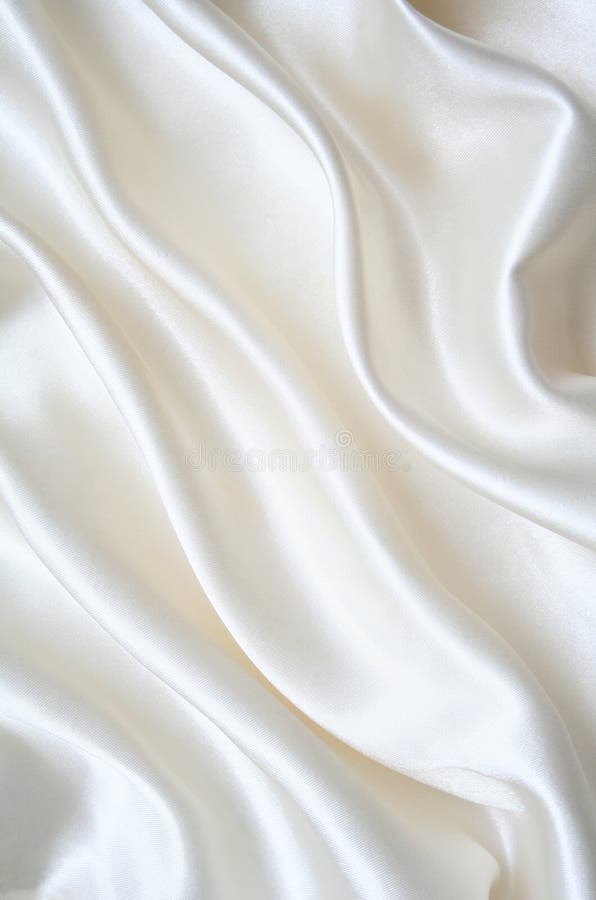 Smooth Elegant White Silk As Background Stock Image - Image of sensual ...