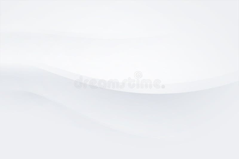 Smooth and Empty Minimal White Neumorphic Wallpaper for Presentation ...