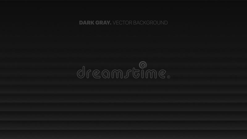 Smooth Fading Straight Lines 3D Blurred Effect Dark Gray Abstract ...