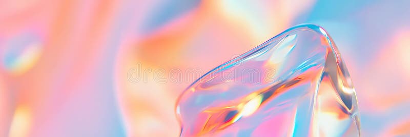 Elegant Texture Clear Gel Smooth Surface Subtle Light Reflection ...