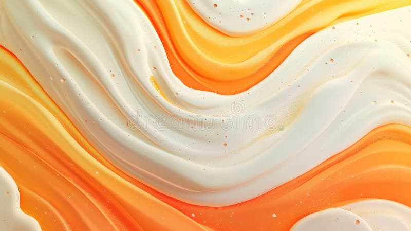 A Smooth, Flowing 3D Wave Pattern with a Dynamic Curve is Set Against a ...