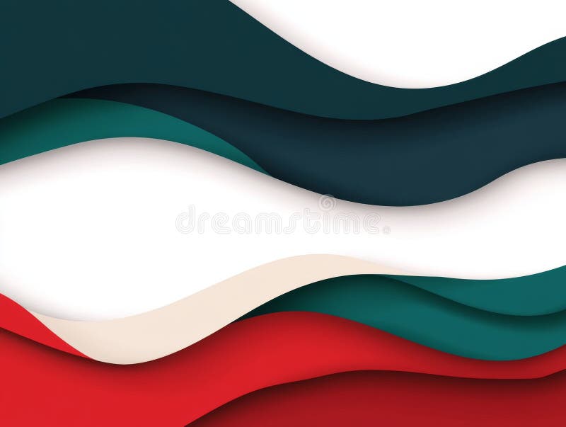 Smooth, Flowing Gradient Waves with a Seamless Blend of Colors Against ...