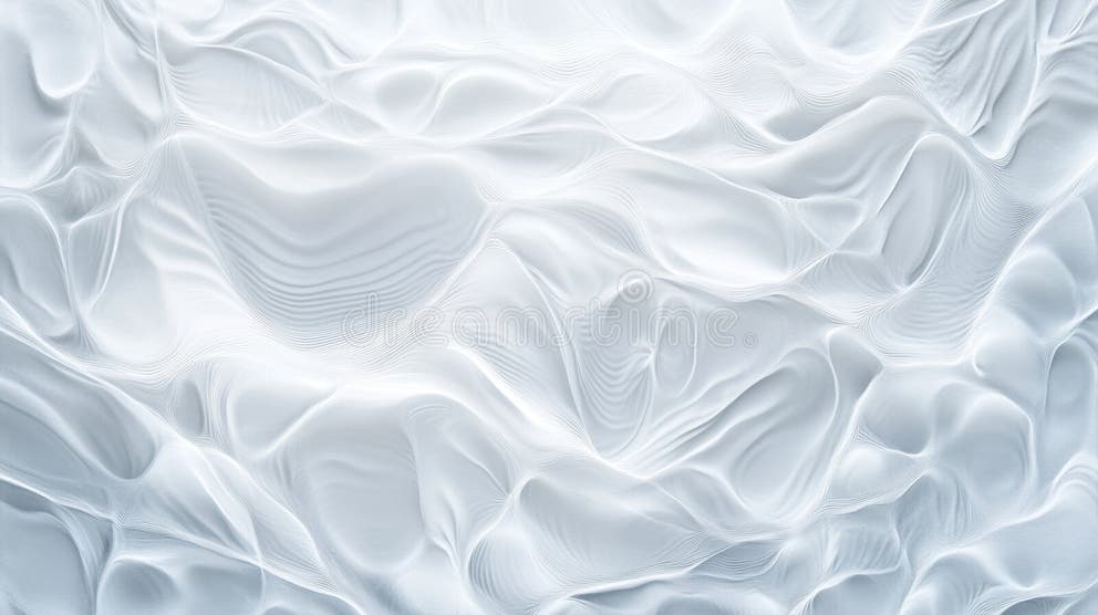 Smooth Flowing Textures of White Waves on Soft Backgrounds Stock ...