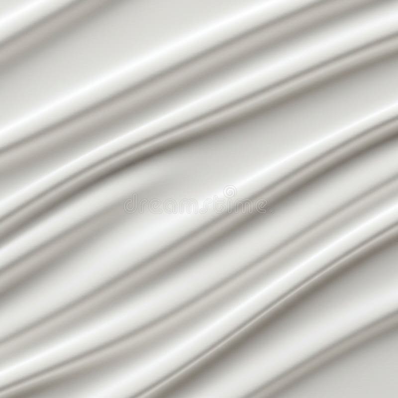 Smooth, Flowing White Fabric Texture Featuring Gentle, Undulating Folds ...