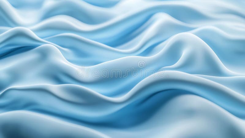 Smooth Fluid Shapes and Soft Lighting for Design Projects and Modern ...