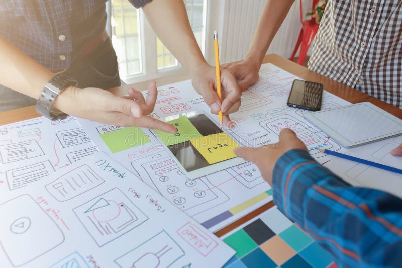 Smooth Focus, Group of Web Designers are Working Together To Develop ...