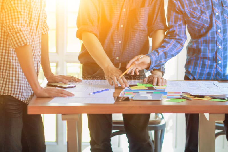 Smooth Focus, Group of Web Designers are Working Together To Develop ...