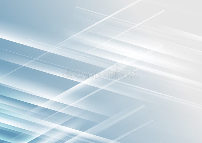 Smooth Glossy Blue White Stripes Abstract Modern Tech Background Stock ...