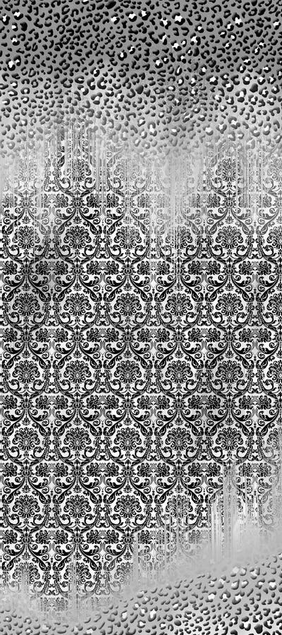 Smooth Glossy Chromed Warped Reflective Metal Surface Texture Stock ...