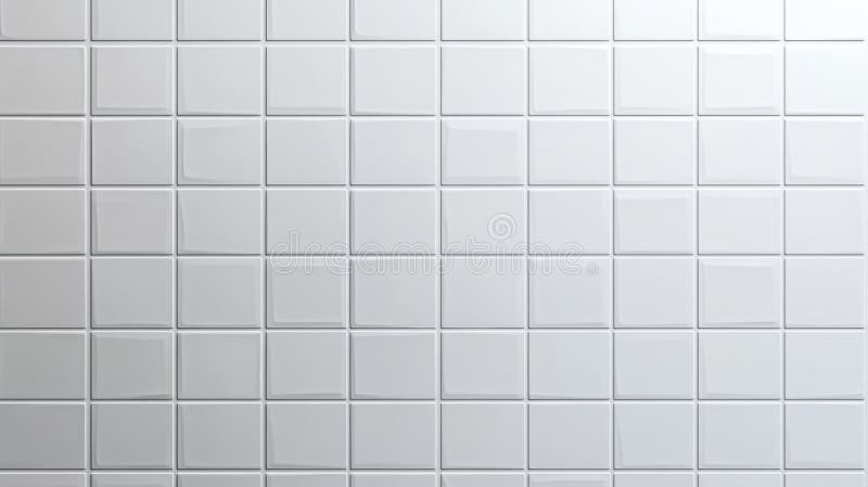 The Smooth, Glossy, and Geometric Patterns of a Sleek Minimalist White ...