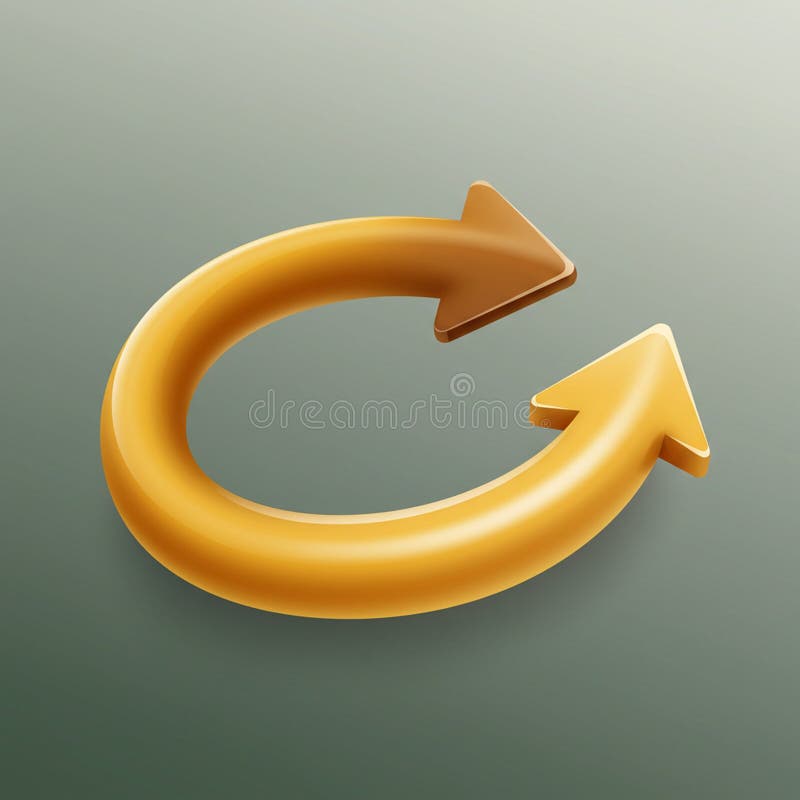 Continuous Green Arrow Stock Illustrations – 348 Continuous Green Arrow ...