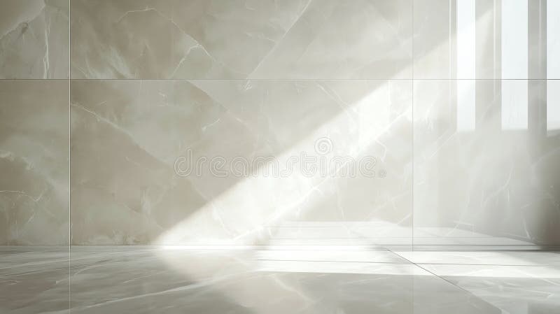 A Smooth, Glossy Surface of a Ceramic Tile with a Subtle Pattern and a ...