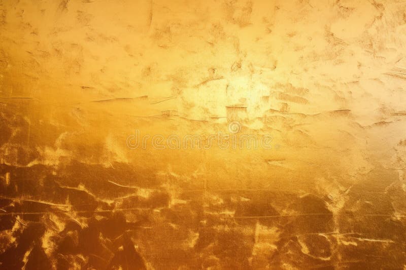 Smooth Gold Surface Under Low-angled Light Stock Image - Image of ...