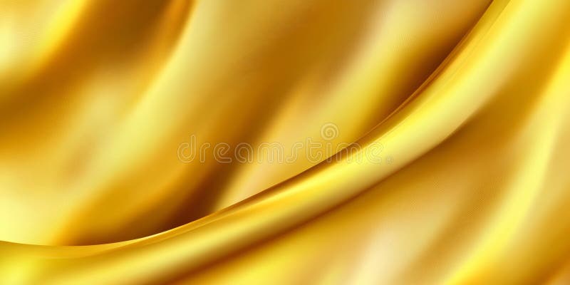 Smooth Golden Texture Rolling in Elegant Waves, Highlighting Luxurious ...