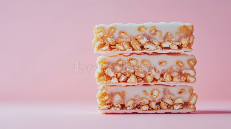 Smooth Gradient Background with Candy Bars Stock Image - Image of ...