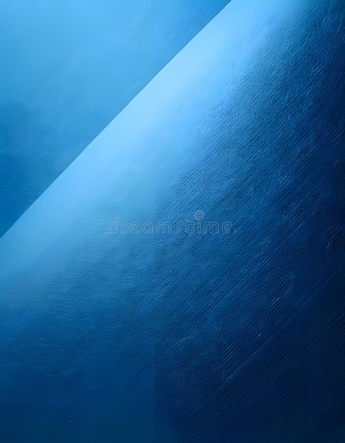 A Smooth Gradient of Blue with Subtle Textures and a Diagonal Crease ...
