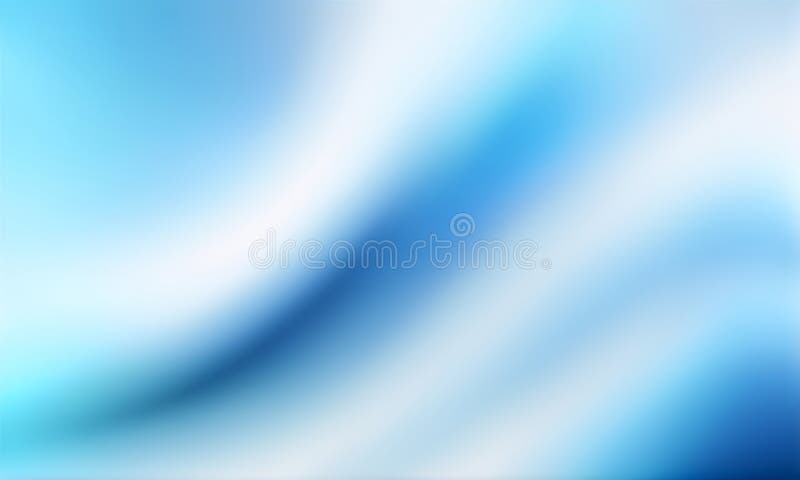 Smooth Gradient Blue and White Abstract Backdrop Stock Illustration ...