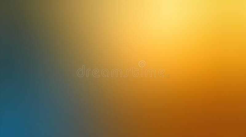Smooth Gradient Colour Golden Orange, Deep Blue and Mustard Yellow ...