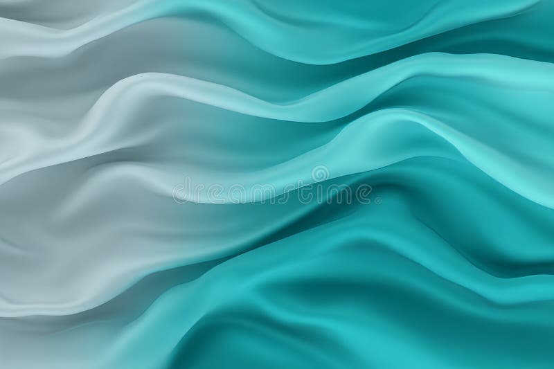 Smooth Gradient Deep Turquoise Cool Gray Subtle Ripples Fluid Textures ...