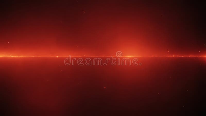 A Smooth Gradient of Red Light Creating a Serene and Atmospheric ...