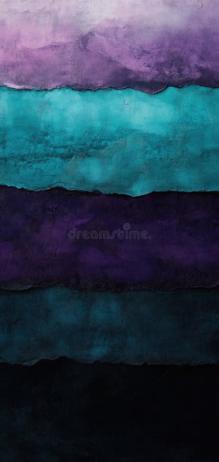 Smooth Gradient Wallpaper Featuring Deep Purple and Turquoise in ...