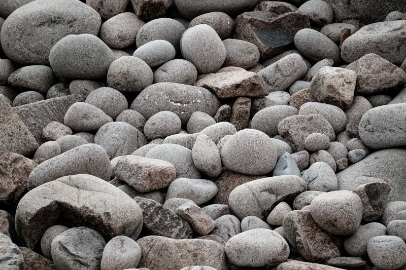 Smooth Gray Rocks with White Stripes Horizontal Background Stock Image ...