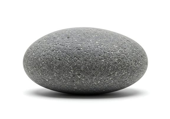 Smooth gray stone stock illustration. Illustration of geology - 400774880