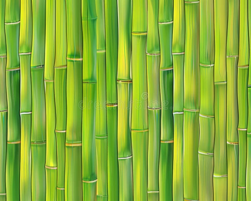 Smooth Green Bamboo Stalks Texture Macro Perspective Background Stock ...
