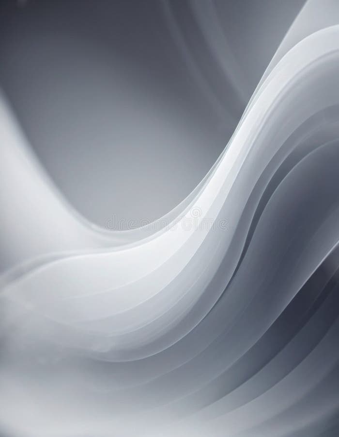 A Smooth Grey Abstract Background with Soft Lines and Subtle Bokeh ...