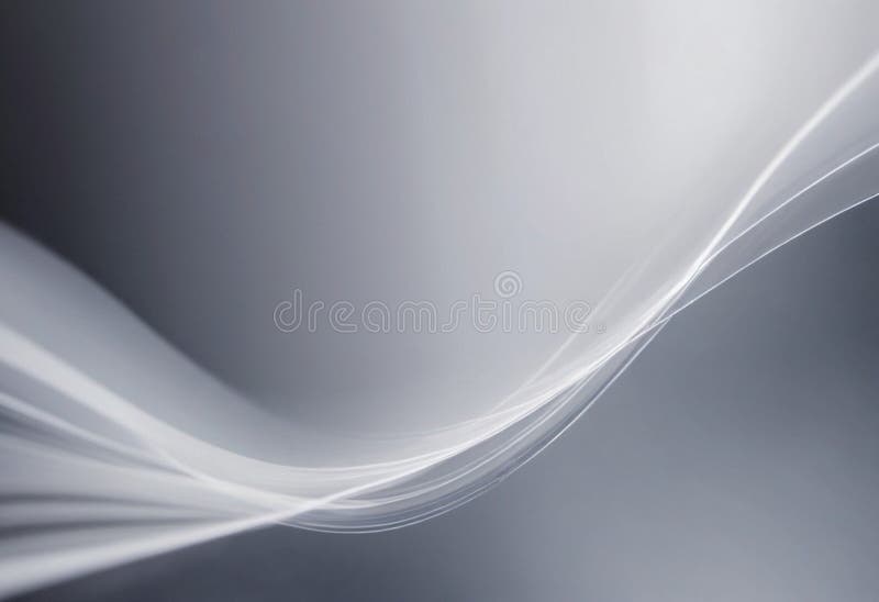 A Smooth Grey Abstract Background with Soft Lines and Subtle Bokeh ...