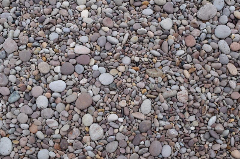 Smooth Grey Pebbles Full Frame Background Stock Image - Image of ...