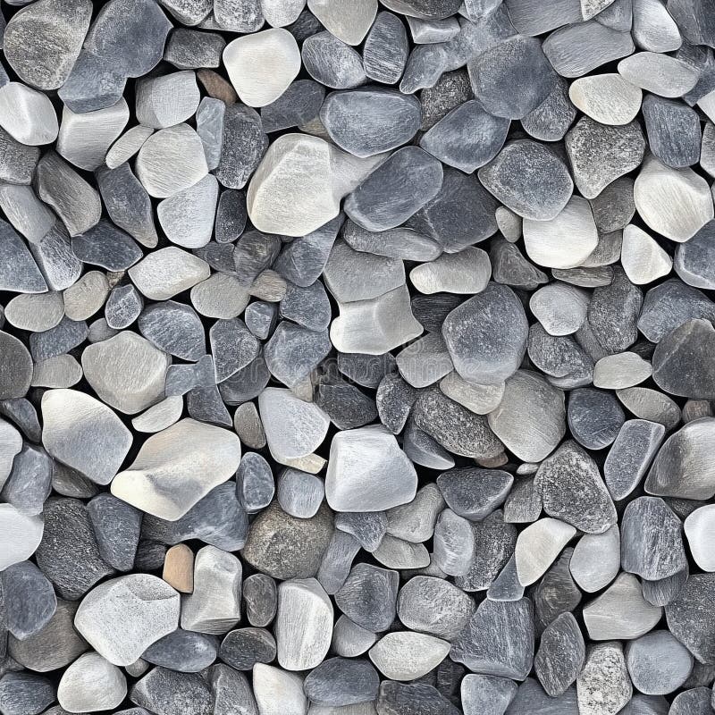 Smooth Grey White Stones Varied Textures Sizes Stock Photos - Free ...