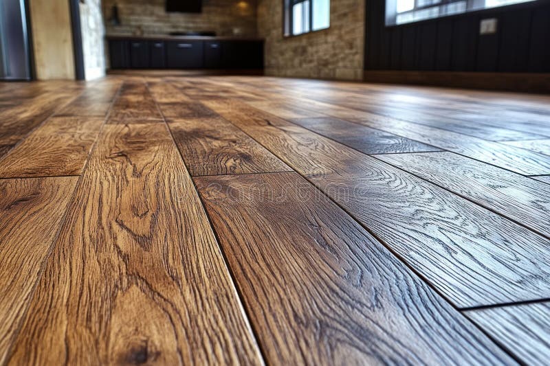 Smooth Hardwood Floor Texture with Subtle Grain Stock Illustration ...