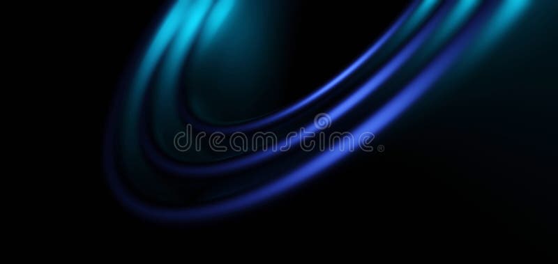 Smooth Ice Blue Wavy Line Abstract Design with 3D Artistic Details ...